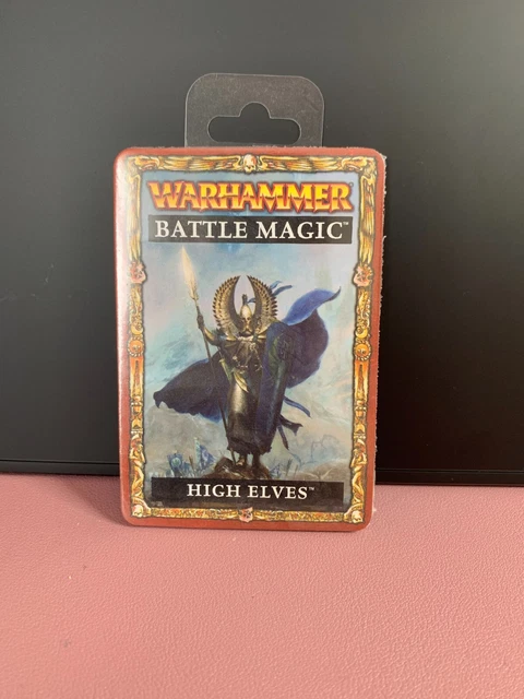 WARHAMMER HIGH ELVES 8th ed. Battle Magic Cards - High Magic. Sealed £ ...