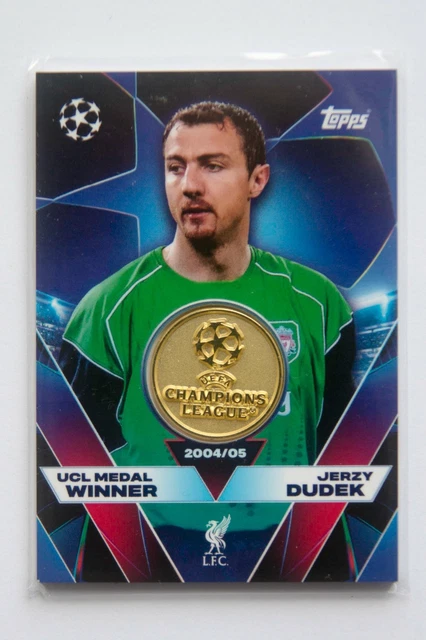 TOPPS MATCH ATTAX Champions League 25/26 UCL MEDAL WINNER - JERZY DUDEK ...