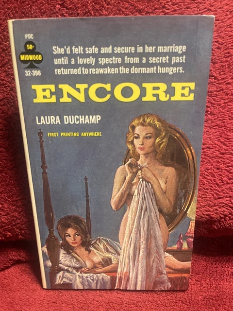ENCORE LAURA DUCHAMP, Vintage Sleaze Lesbian Paperback, Midwood 1964 $199.98 - PicClick CA