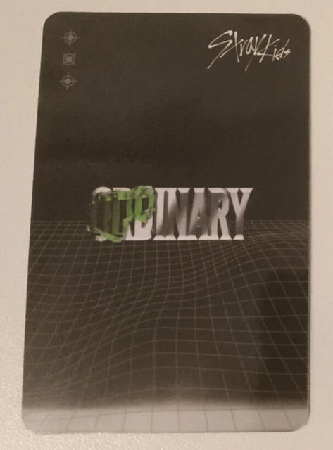 STRAY KIDS SKZ Oddinary album Changbin photo card pc - so gut wie neu ...