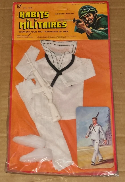 VINTAGE '70 GI Joe Knock off Bootleg SAILOR 1/6 Fairland Toys 12" K/O ...