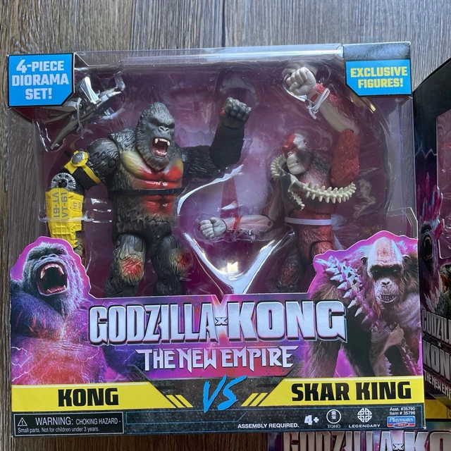 LOT GODZILLA X Kong The New Empire Godzilla Vs Shimo & Kong Vs Skar King + Suko EUR 147,67 ...