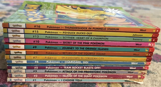 OFFICIAL POKEMON CHAPTER Books Book Bundle x 12 $36.00 - PicClick AU