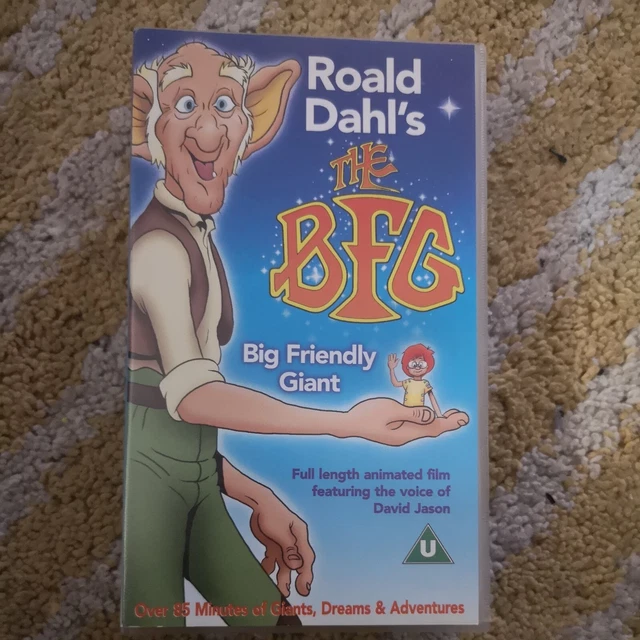 ROALD DAHL THE Bfg Big Friendly Giant VHS Video £3.00 - PicClick UK