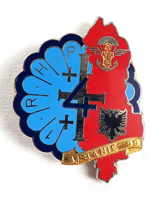 1° RHP RÉGIMENT de Hussards Parachutistes, 4° Escadron Albanie 99 ...