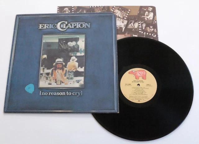 ERIC CLAPTON - NO REASON TO CRY LP N MINT VINYL Original 1976 1st Press ...