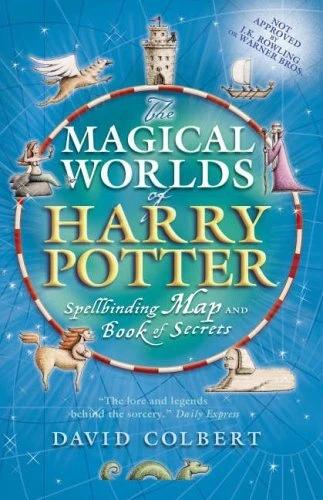 THE MAGICAL WORLDS of Harry Potter Map by Virginia Allyn Paperback Book ...
