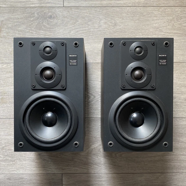 SONY SS-H3300 BOOKSHELF Speakers £50.00 - PicClick UK