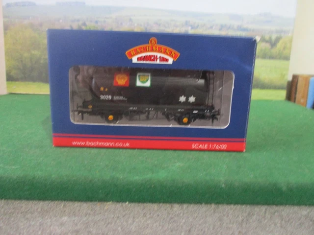 BACHMANN TTA TANK Wagon Shell Bp Black. Cat No,37-582C £30.00 - PicClick UK
