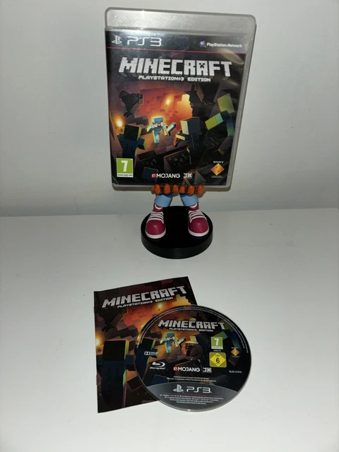 MINECRAFT PS3 PLAYSTATION 3 Edition PEGI 7 UK PAL With Manual FREE/FAST ...