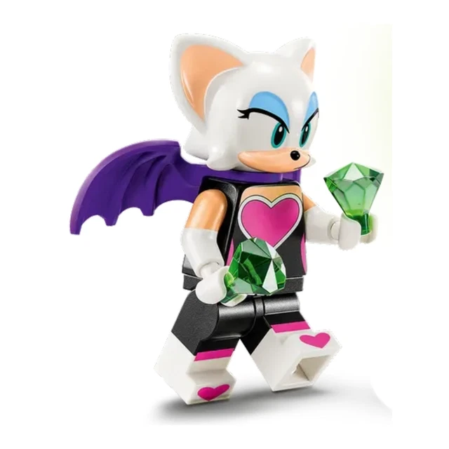 LEGO ROUGE THE Bat Minifigure Only from Sonic the Hedgehog Set 76996 ...