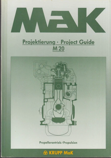 KRUPP MAK PROJECT Guide M20 Marine Propulsion 1993 $14.99 - PicClick