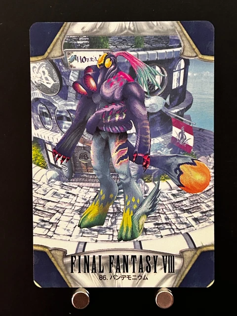 PANDÆMONIUM FINAL FANTASY VIII Card FF 8 #86 Square BANDAI Japanese TCG ...