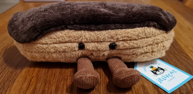 JELLYCAT AMUSABLES PARIS Patisserie Etienne Eclair Exclusive Plush Toy ...