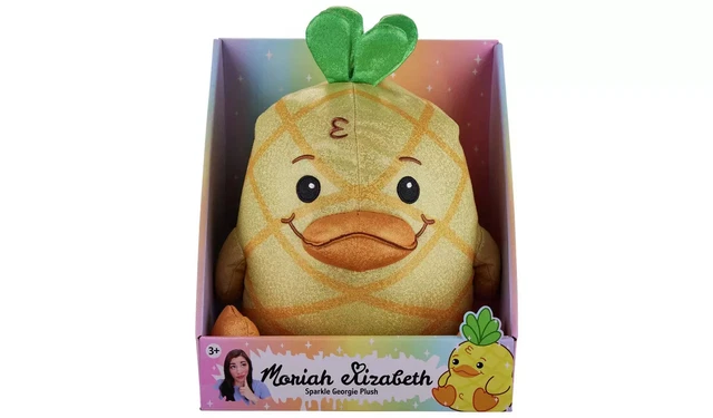 NEW MORIAH ELIZABETH Sparkle Georgie Soft Plush Toy duck pineapple ...