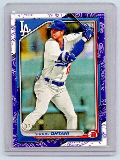 PAPIER VIOLET 2024 Bowman Shohei Ohtani /199 #33 Dodgers EUR 66,30 ...