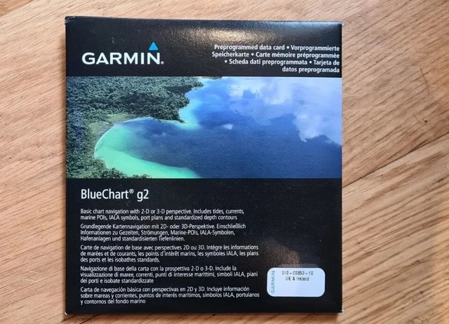 GARMIN G2 BLUE chart UK & Ireland £40.00 - PicClick UK