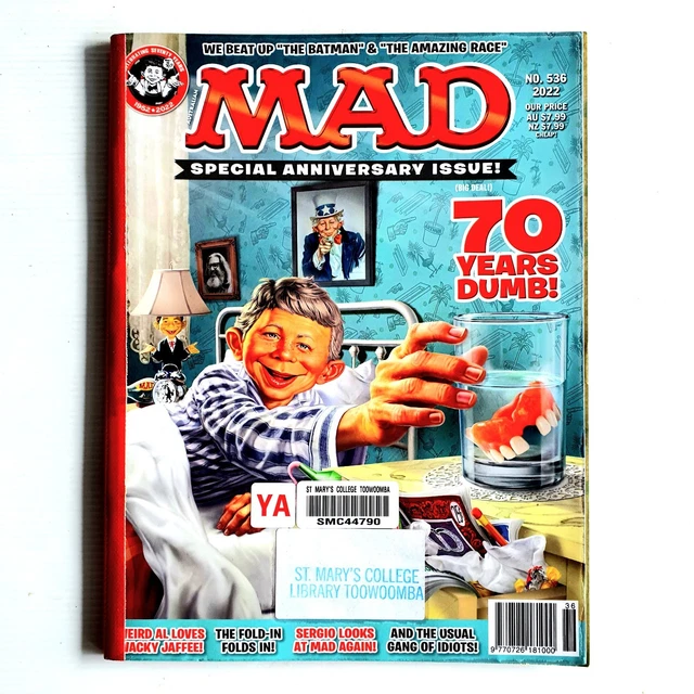 AUSTRALIAN MAD MAGAZINE | Special Anniversary Issue #536 - 70 Years ...