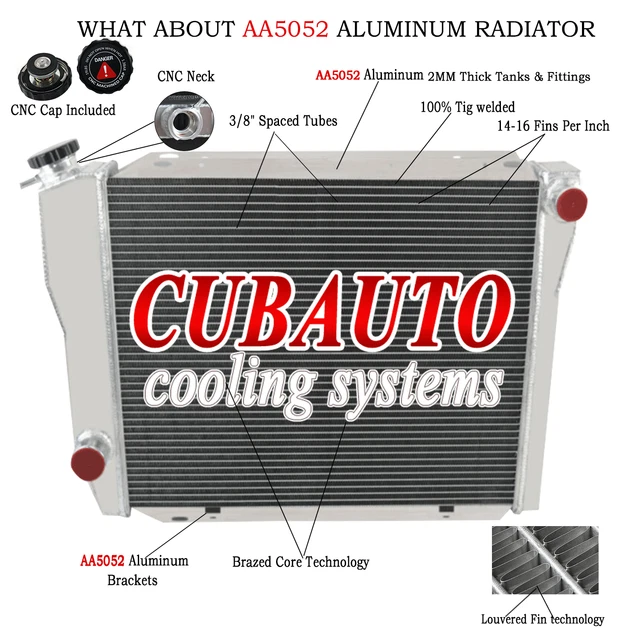 RADIATOR FOR 72-84 FORD FALCON XA XB XC XD XE FAIRMONT CLEVELAND 302/ ...