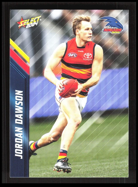 AFL 2024 SELECT Adelaide Crows Jordan Dawson 1 Card CB-1-4-B-15 EUR 1 ...