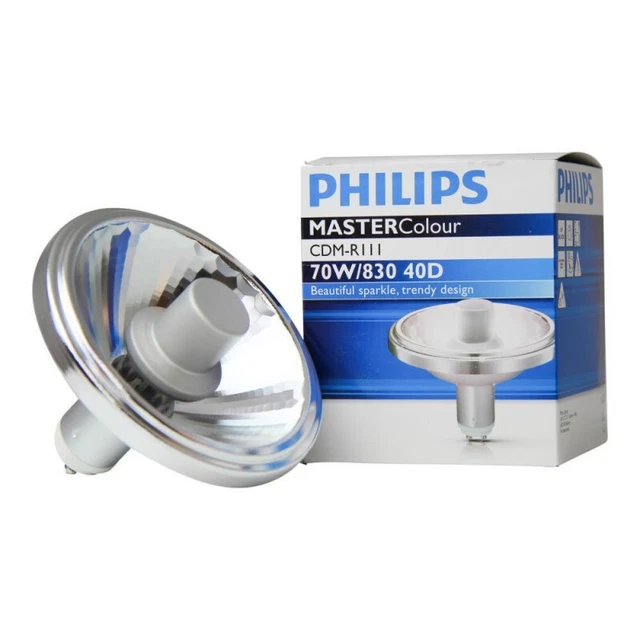 PHILIPS 207234 AMPOULE GX8.5 70W 830 MASTErcolour CDM-R111 40Â° EUR 71 ...