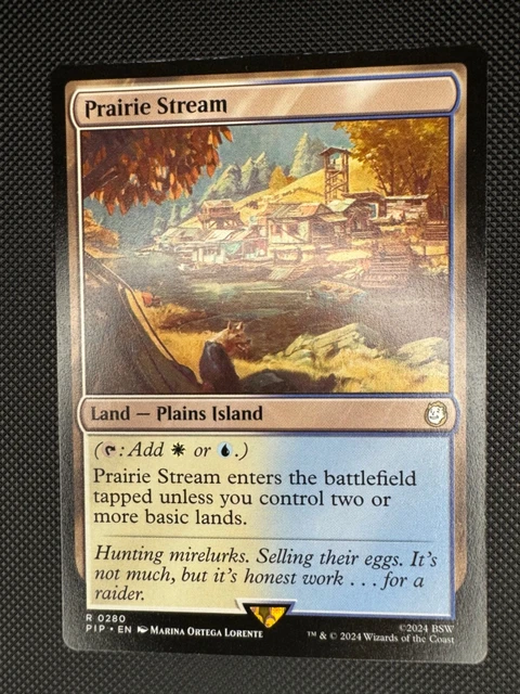 MAGIC: THE GATHERING - Prairie Stream (Régulier Rare) - Fallout (PIP ...