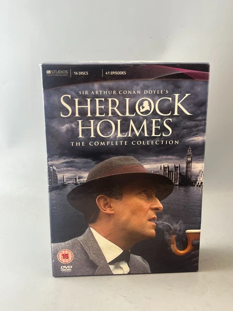 SHERLOCK HOLMES - Complete Collection (Box Set) (DVD, 2009) R2 Free p&p ...