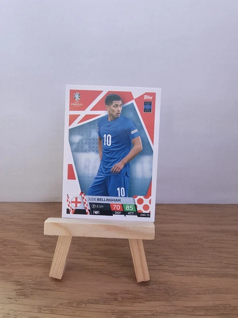 MATCH ATTAX EURO 2024 Jude Bellingham England Crystal Parallel Blue ...