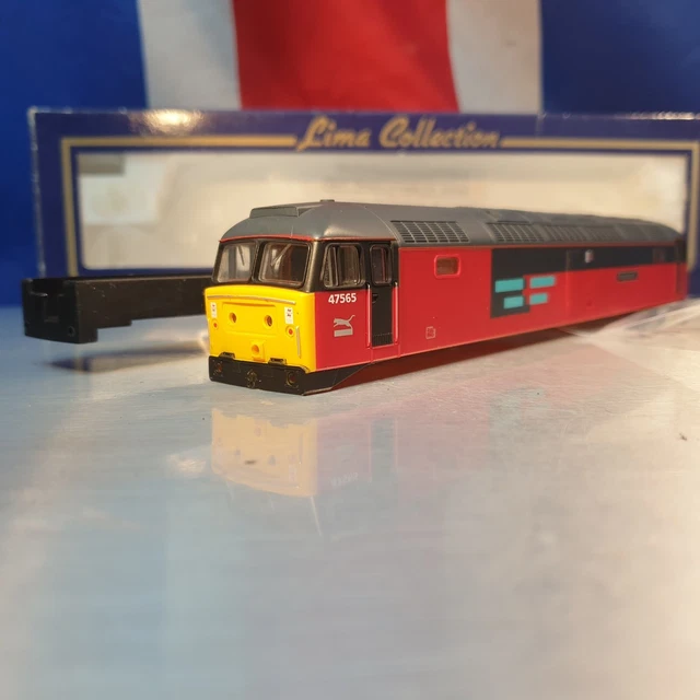LIMA 00 CLASS 47 Locomotive ‘Responsive’ Body shell & chassis VGC ...