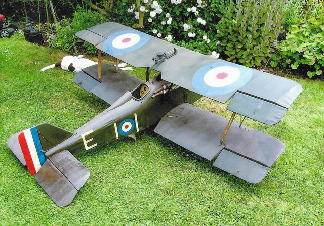 LARGE 1/4 SCALE Model R.A.F SE5a WW1 Biplane EUR 181,24 - PicClick FR