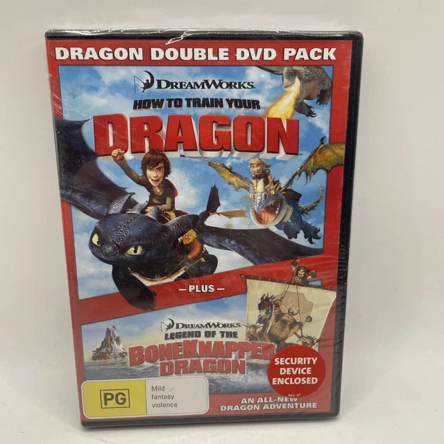 HOW TO TRAIN Your Dragon + Legend of the Boneknapper Dragon DVD Brand ...