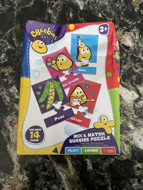CHILDRENS CBEEBIES BBC Kids mix & match bugbies puzzles game New Unused ...
