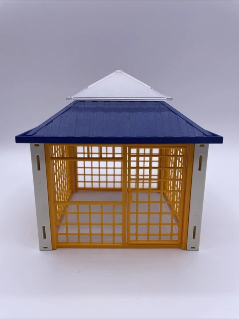 PLAYMOBIL 4343 ANIMAL Clinic Aviary Animal Cage Bird Zoo Square Roof ...