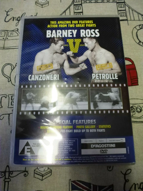 BARNEY ROSS DEAGOSTINI'S Boxers The Undisputed Dvd Collection Region 2 ...