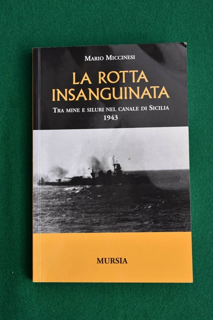 LA ROTTA INSANGUINATA, tra mine e siluri nel canale di Sicilia - Mario ...