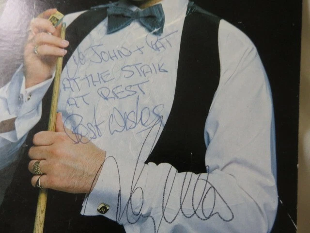 TONY MEO PROFESSIONAL SNOOKER Signed Photo autograph £2.47 - PicClick UK