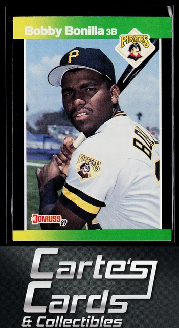BOBBY BONILLA 1989 Donruss Baseball's Best #33 Pirates de Pittsburgh ...