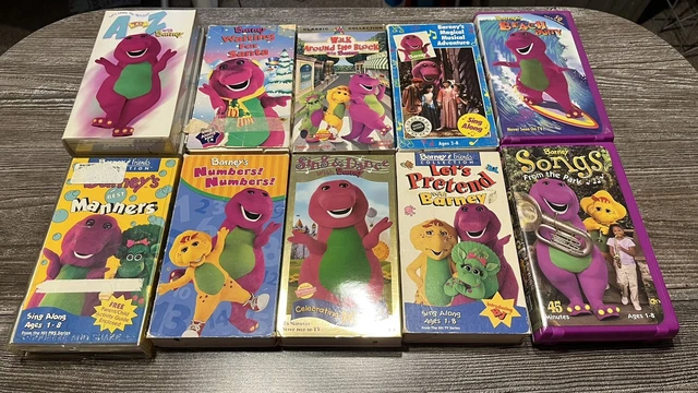 BARNEY VHS LOT 1 £7.80 - PicClick UK