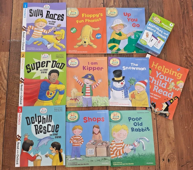 OXFORD READING TREE Read Biff Chip Kipper First Stories Phonics 1 2 3 ...