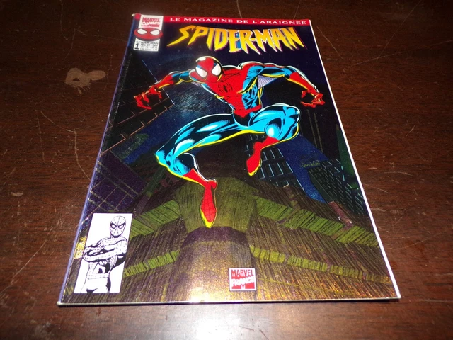 REVUE & MARVEL comics le magazine de l araignée spider man " n° 1 ...