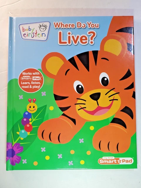 BABY EINSTEIN - Where Do You Live? Book (No Smart Pad, Book Only) $10. ...