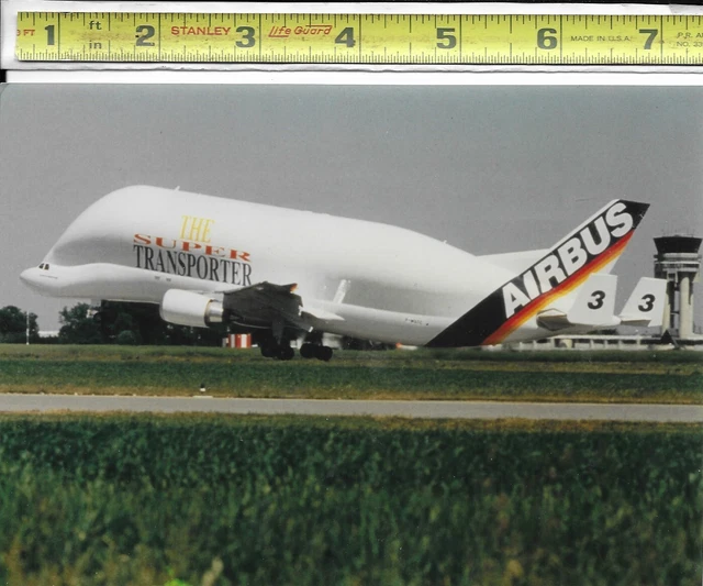 PHOTO OFFICIELLE AIRBUS A330-600ST "BELUGA" super transporteur EUR 11 ...
