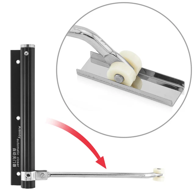 STANGENTÜRSCHLIESSER UNIVERSAL TÜRSCHLIESSER Automatik Türfeder Federschließer DE EUR 7,59 ...