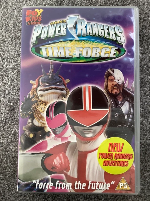 FOX KIDS VHS Video Power Rangers Time Force Force - From The Future EUR ...