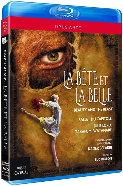 LA BETE ET la Belle (Blu-ray) Ballet du Capitole Kazbek Akhmedyarov ...