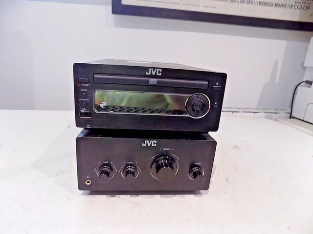 JVC UX-D750 DAB HiFi Bluetooth Sound System Black Genuine Tested ...