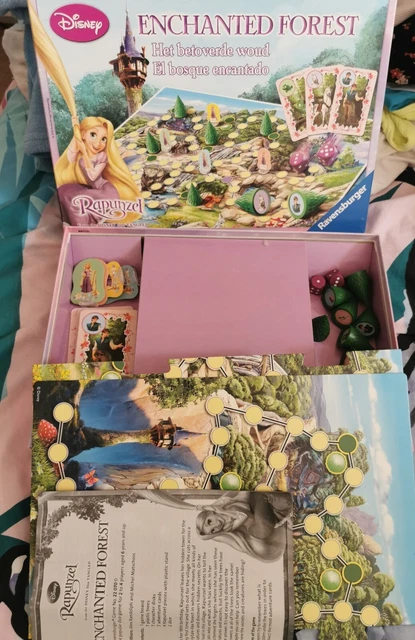 RAVENSBURGER ENCHANTED FOREST Disney Princess Rapunzel Board Game £6.50 ...