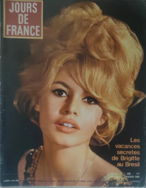 BRIGITTE BARDOT JOURS De France Mars 1964 Les Vacances Secretes De Bb ...