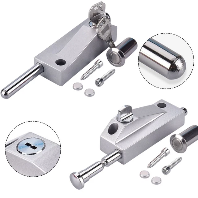 EASY TO OPERATE Wooden Door Lock with Spring Bolt Enhance Security ...
