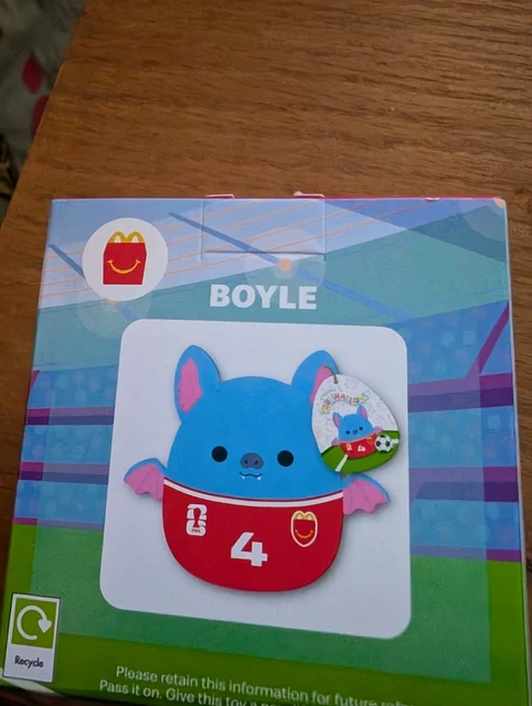 MCDONALD'S SQUISHMALLOWS WORLD Cup 2026 Boyle #4 Plush Soft Toy £3.31 ...